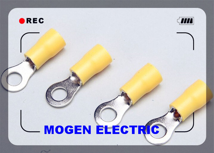 Yellow Color RV Faston Insulated Wire Terminals Cable Lugs RV5.5 Series