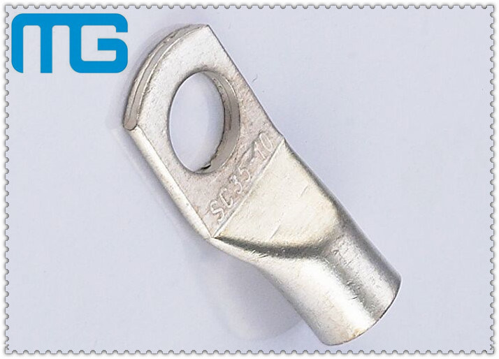 500 Length 123 mm Copper Cable Lugs Corrosion Resistance Tin Surface ...