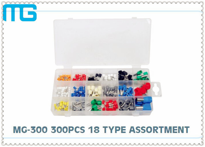 18 Types Terminal Assortment Kit MG - 300 300 pcs E TE Disconnects FDD ...
