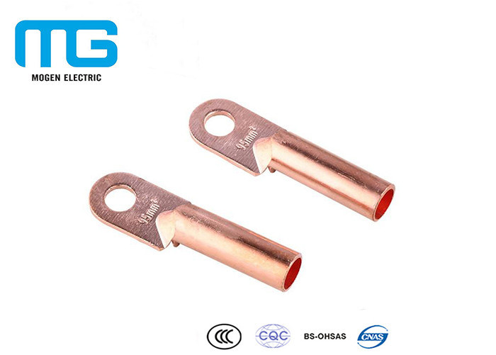 DT Type Copper Cable Lugs , 16mm - 100mm tinned copper lugs
