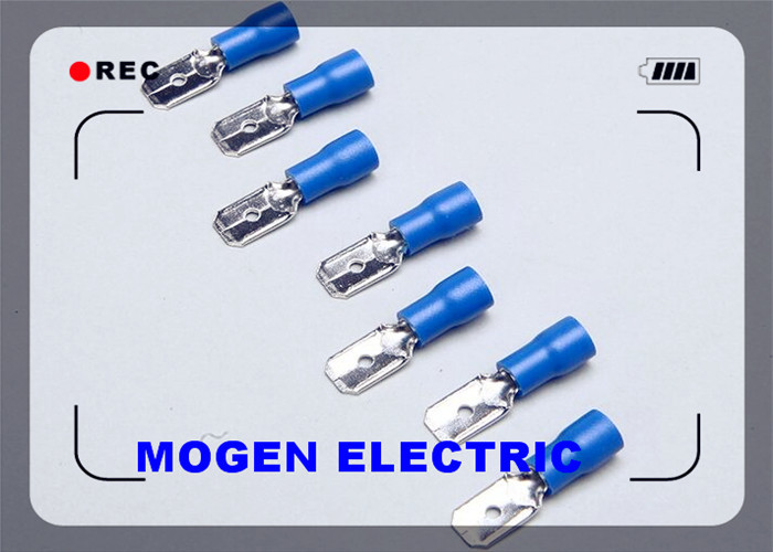 MDD1.25-110 Insulated Female Disconnect Terminal , Tab Blue Male ...