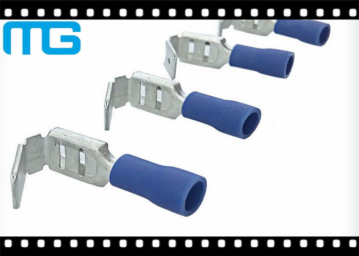 Durable Female Insulated Disconnects PVC Brass With Tin Plated Material