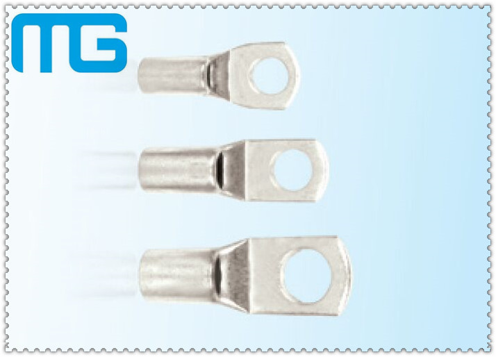 Tinned Eyelet Type Copper Cable Lugs SC / JGK Series Insulated Terminal ...