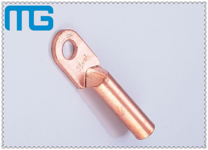 62mm Length Copper Cable Lugs Terminal Ends Connectors DT - 10 CE Approved