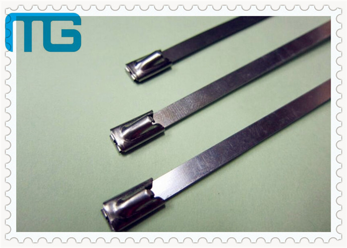Nature Color Cable Accessories Self Locking Stainless Steel Cable Ties ...