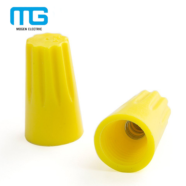 Nuts Wire End Caps Screw On Wire Connectors Spiral SP6 Connectors Blue ...