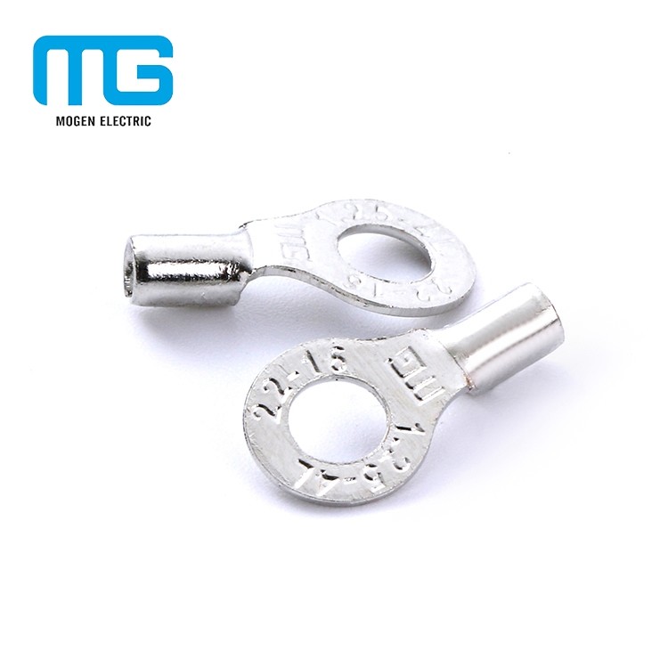 Wire Joint Bare Uninsulated Cable Terminal Lugs , Electrical Wire ...